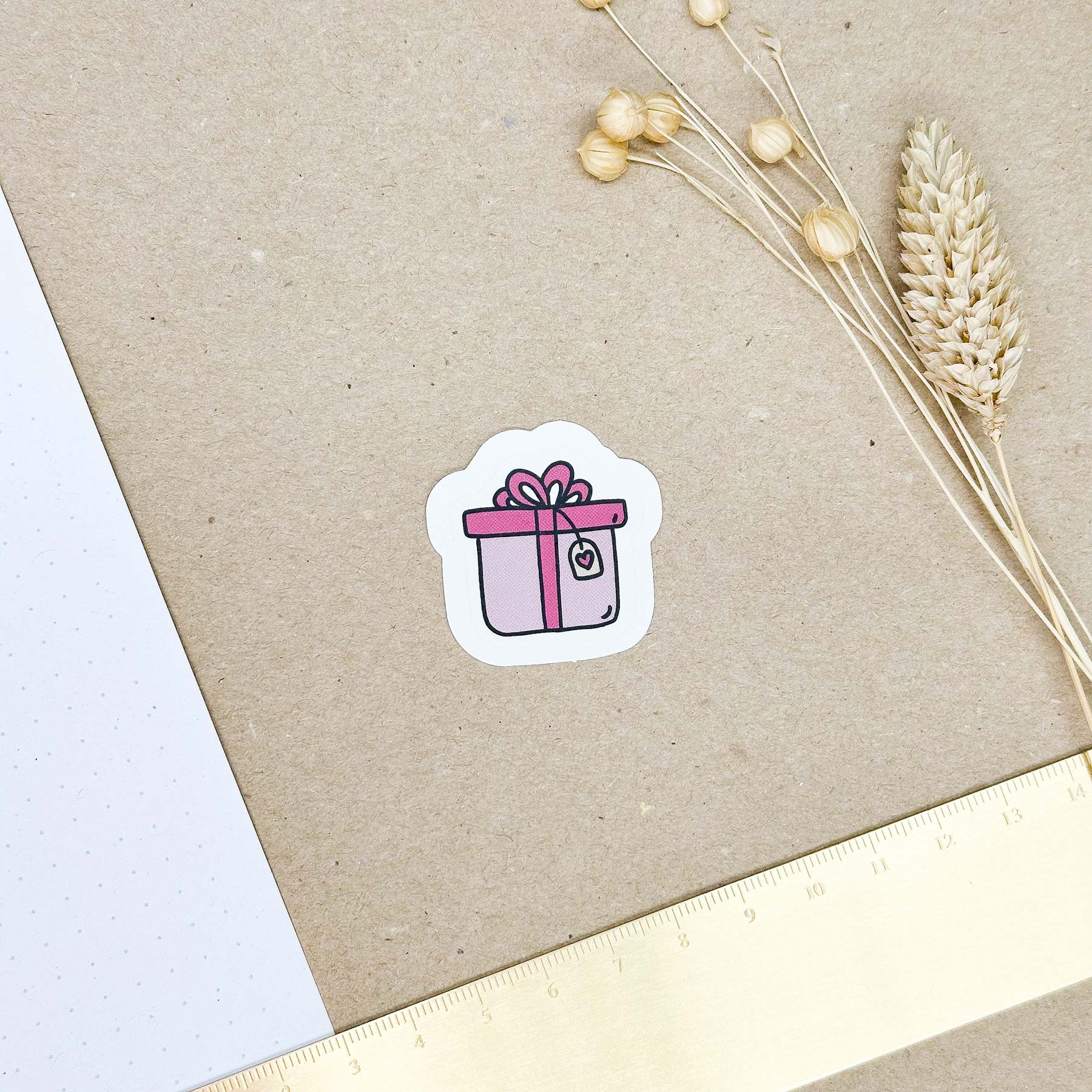 Hand-drawn sticker - Gift 1 - Size M – koko & lynn