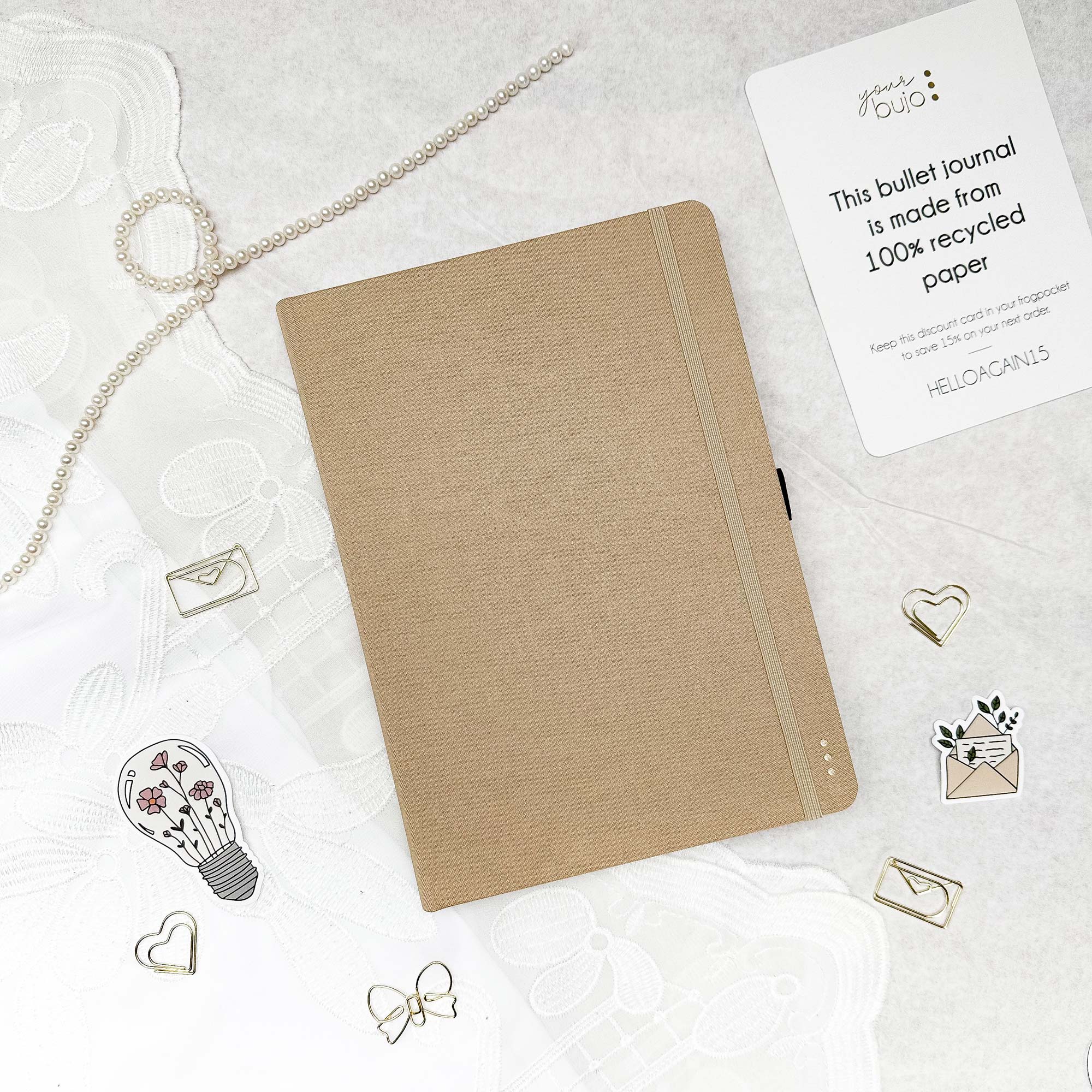 Eco friendly notebooks - Dotted Journals - Sustainable Bullet Notebooks ...